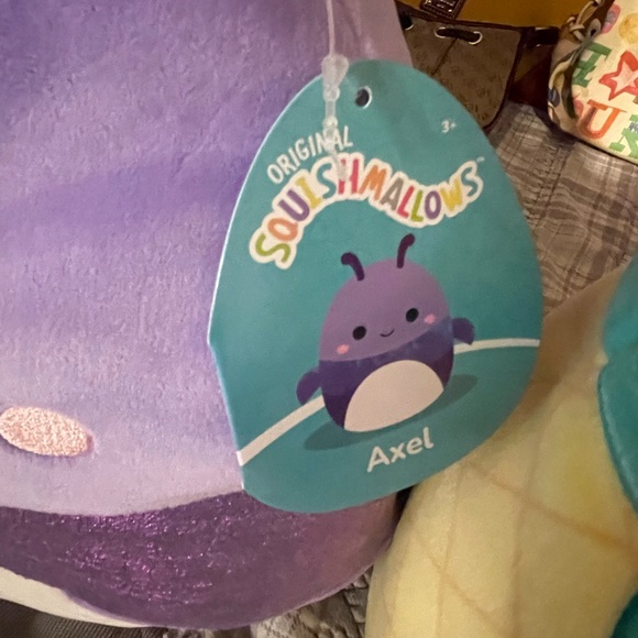 Squishmallows | Toys | Nwt 3 Squishmallow Axel | Poshmark